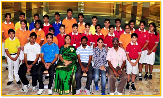 DPS-MIS Students Shine In CBSE Qatar Cluster Swimming Tournament 2013-2014