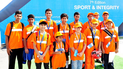 DPS-MIS Triumphs at School Olympic Program Competition 2014-2015