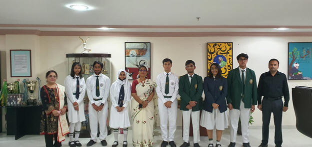 DPS Modern Indian School Delegates Shine in the 12th THIMUN Qatar ...